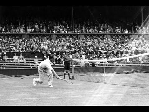 Fred Perry wins Wimbledon in 1936, 77 years before Andy Murray - YouTube