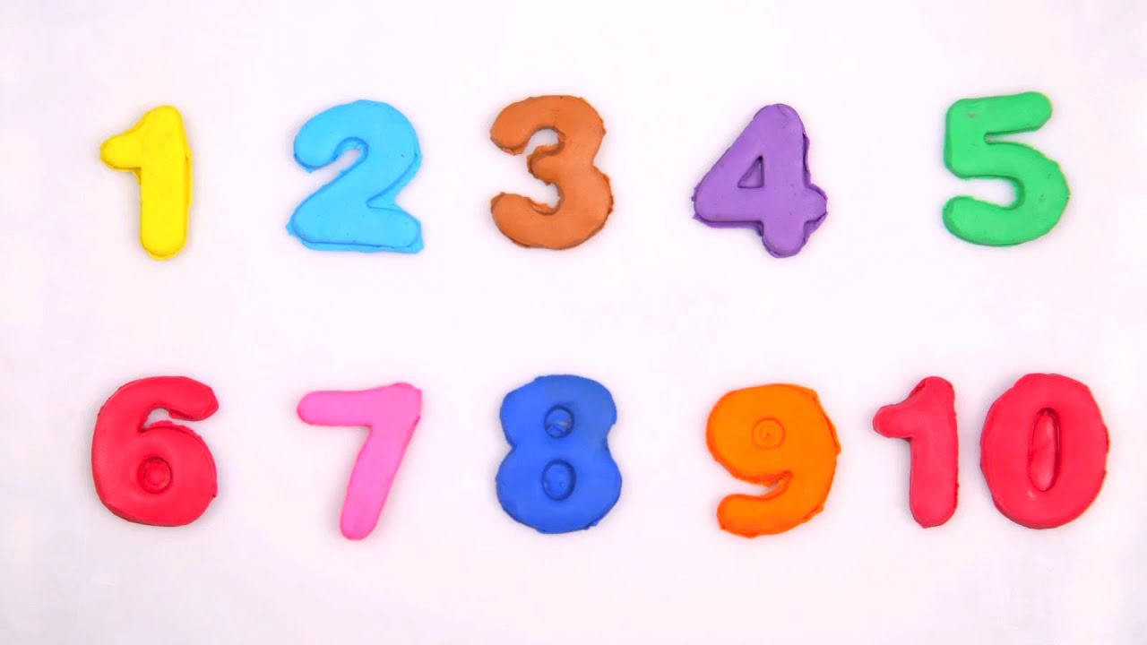 Learn to Count Numbers with Play Doh Colors for Kids + More Fun Videos ...