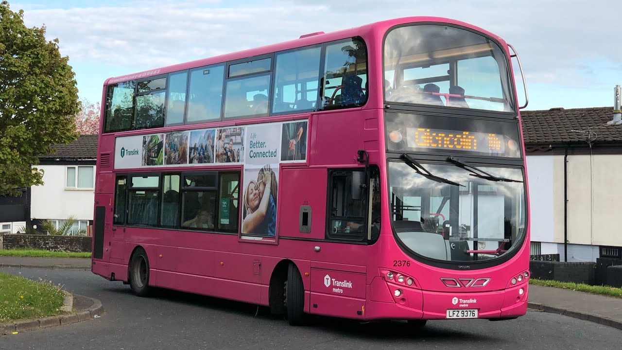 Translink Metro | Wright Gemini 2 Volvo B9TL | 2376 (LFZ 9376) | 10b to ...