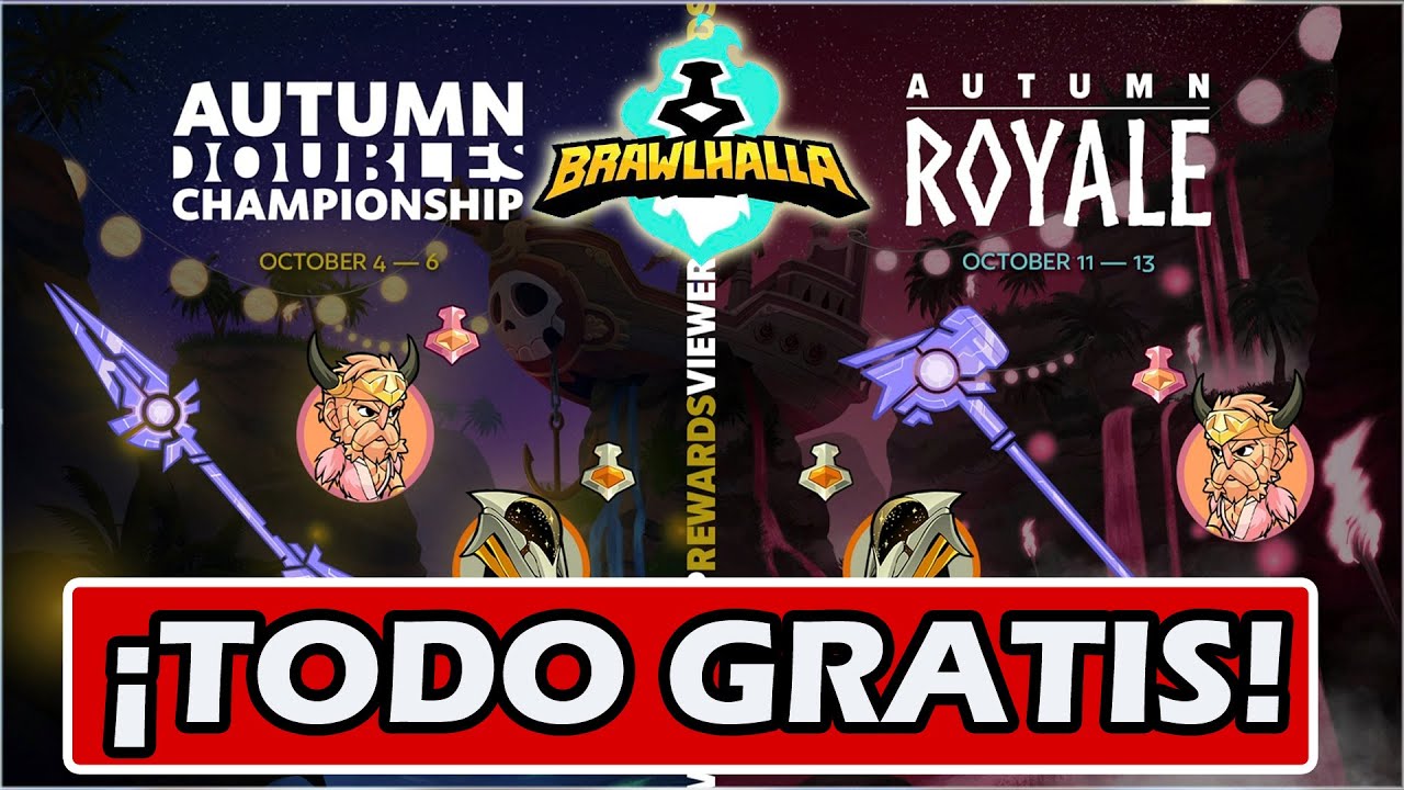 Próximos torneos y sus viewership rewards #Brawlhalla - YouTube
