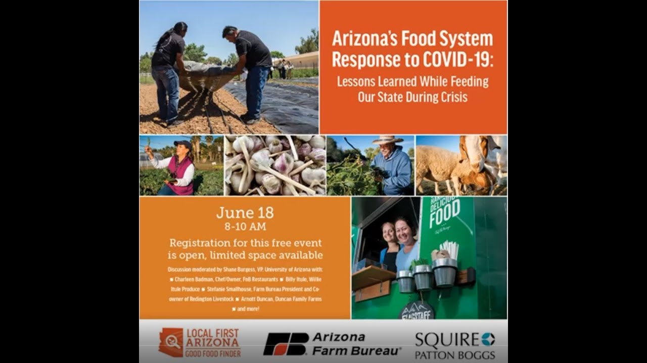 Arizona Food Systems Reponse to COVID-19 June 18 Panel Discussion - YouTube