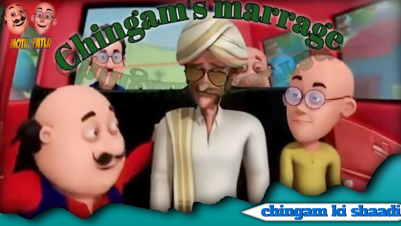 chingam sir ki shaadi | motu patlu | Motu patlu Hindi cartoon | part 1 ...