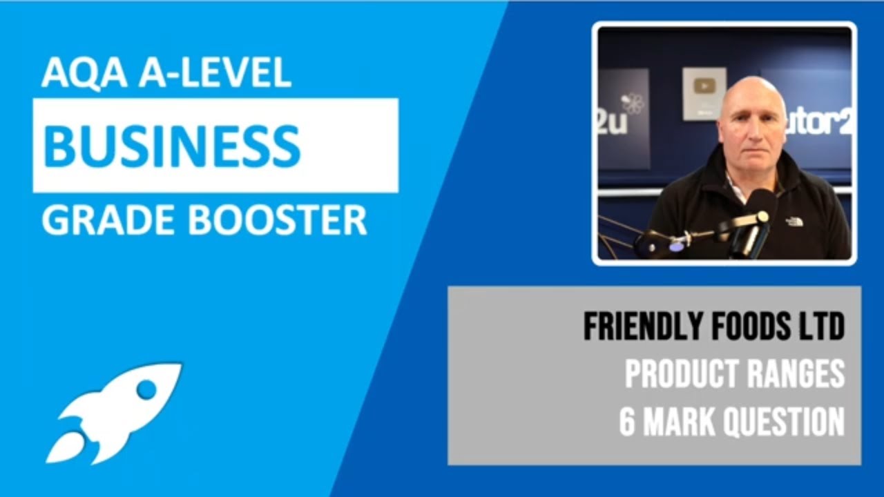 AQA A-Level Business | Grade Booster | Question Walkthrough | 6 Marker ...