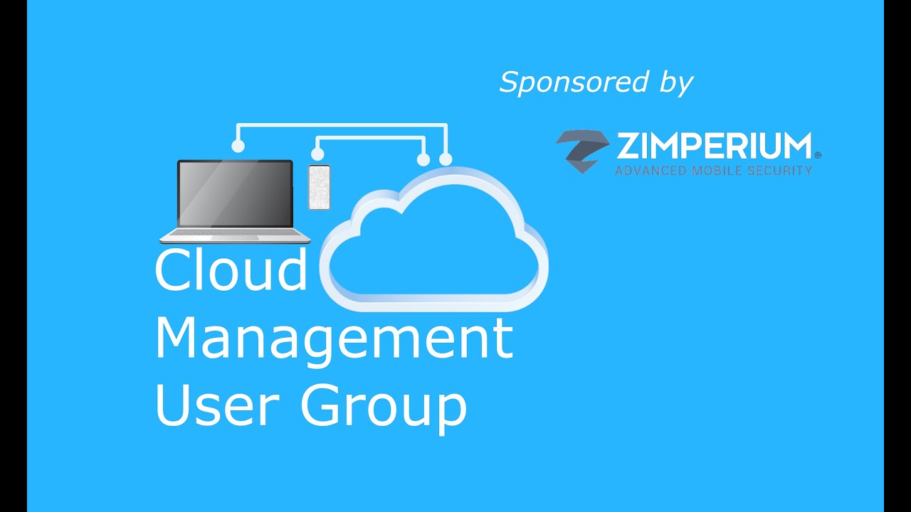 Cloud Management User Group - April Meetup - YouTube