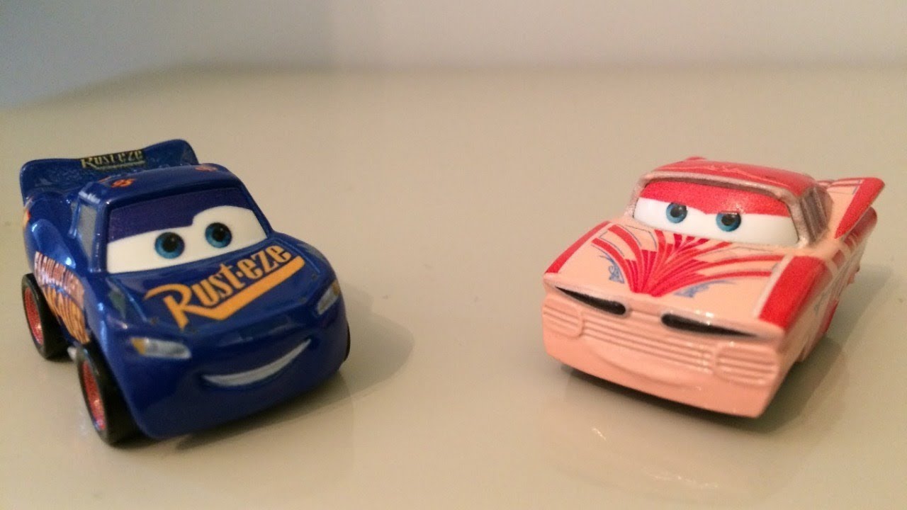 Mattel Disney Cars 3 Minis Fabulous Lightning McQueen & Florida 500 ...
