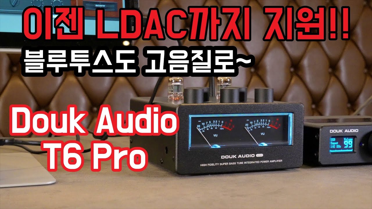 [douk audio T6Pro] 이젠 Sony LDAC 블루투스 코덱까지 지원하는 가성비를 넘어 그냥 좋은 입문용 클래스D ...