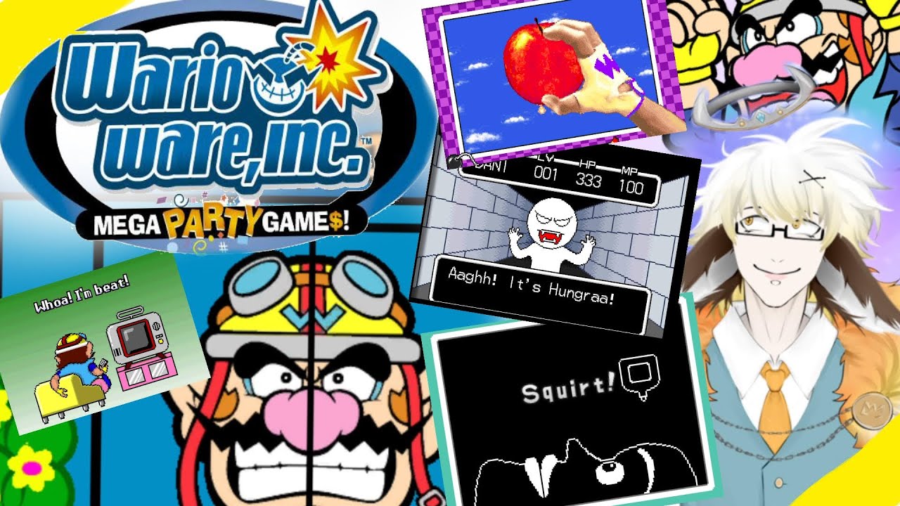 Wario Ware, Inc Mega PARTY Game$ | Mini-game Mayhem! - YouTube