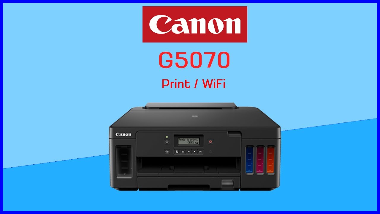 Canon PIXMA G5070 by.phairuchcomputer - YouTube