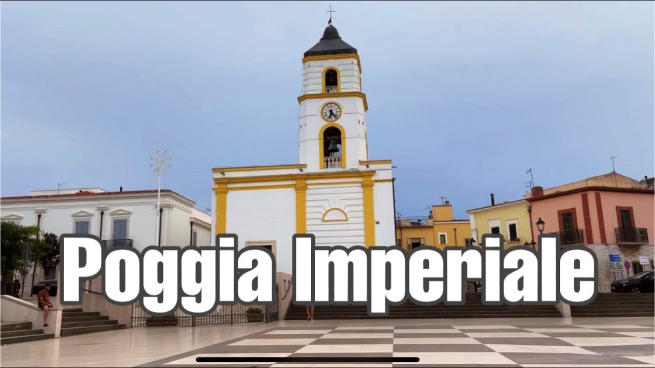 Poggio Imperiale Province of Foggia Italy - YouTube