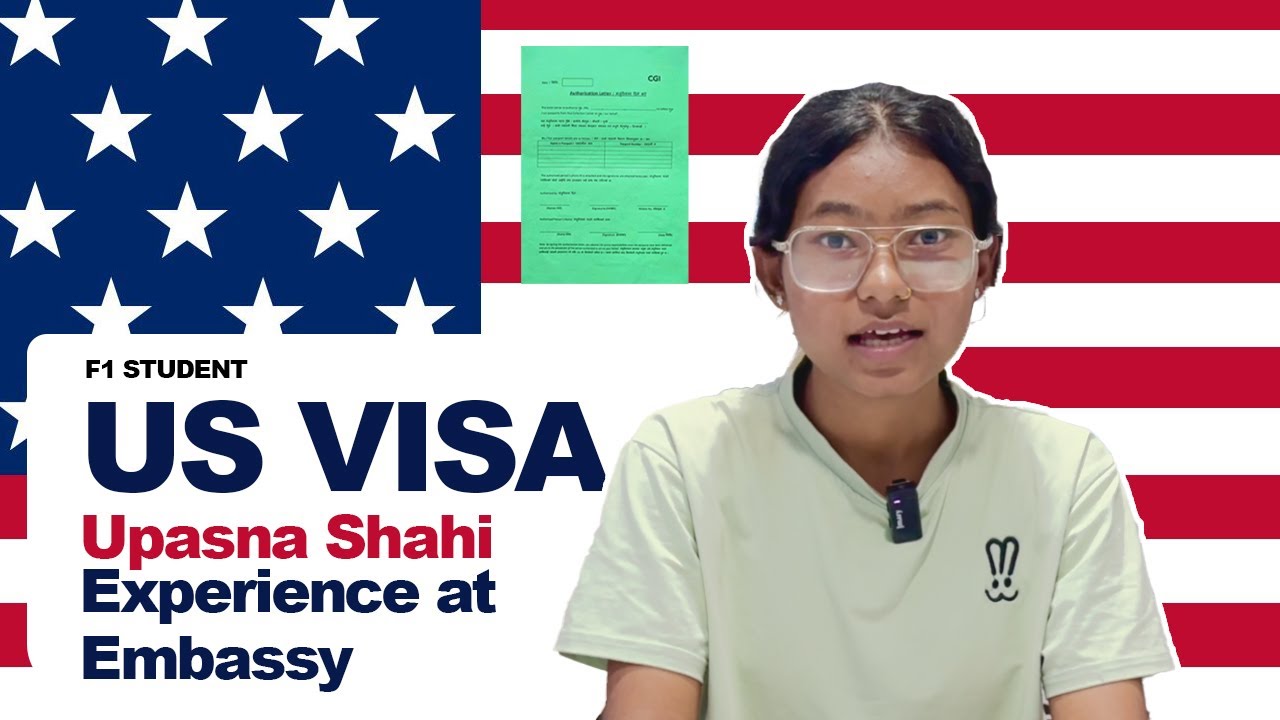 (In Nepali) USA Visa Interview Experience ( US Student Visa F1 ) in ...
