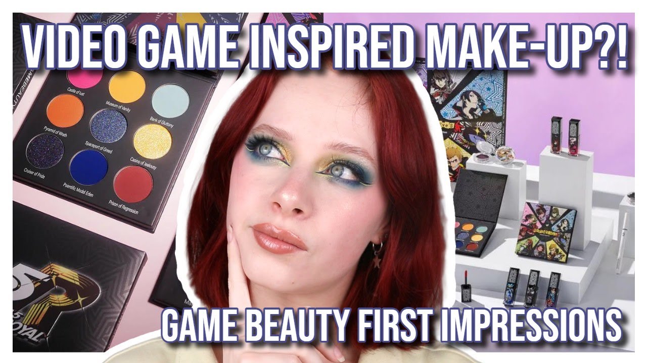 Trying Video Game Make-Up for the First Time! | Game Beauty First ...