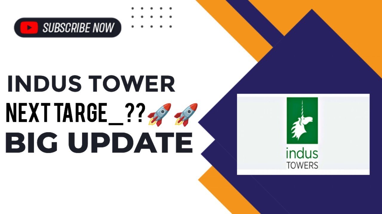 INDUS TOWER Share news 17th April || INDUS TOWER Latest news - YouTube