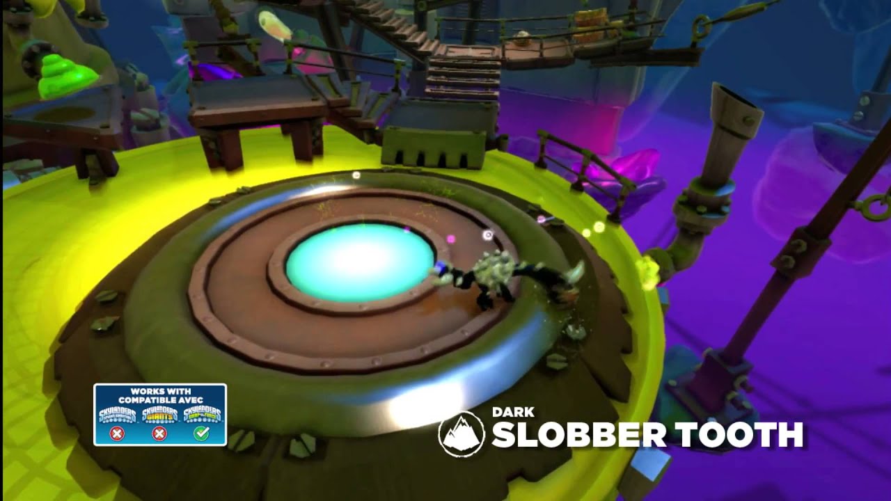 Meet the Skylanders - Dark Slobber Tooth "Clobber and Slobber ...