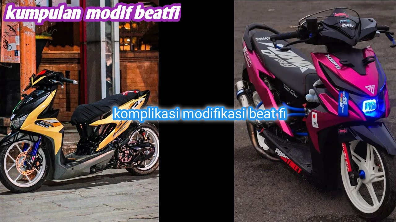 modifikasi beat fi terbaru - YouTube