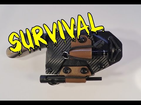 Cool Sheath For Survival, Camping, and Hiking - YouTube