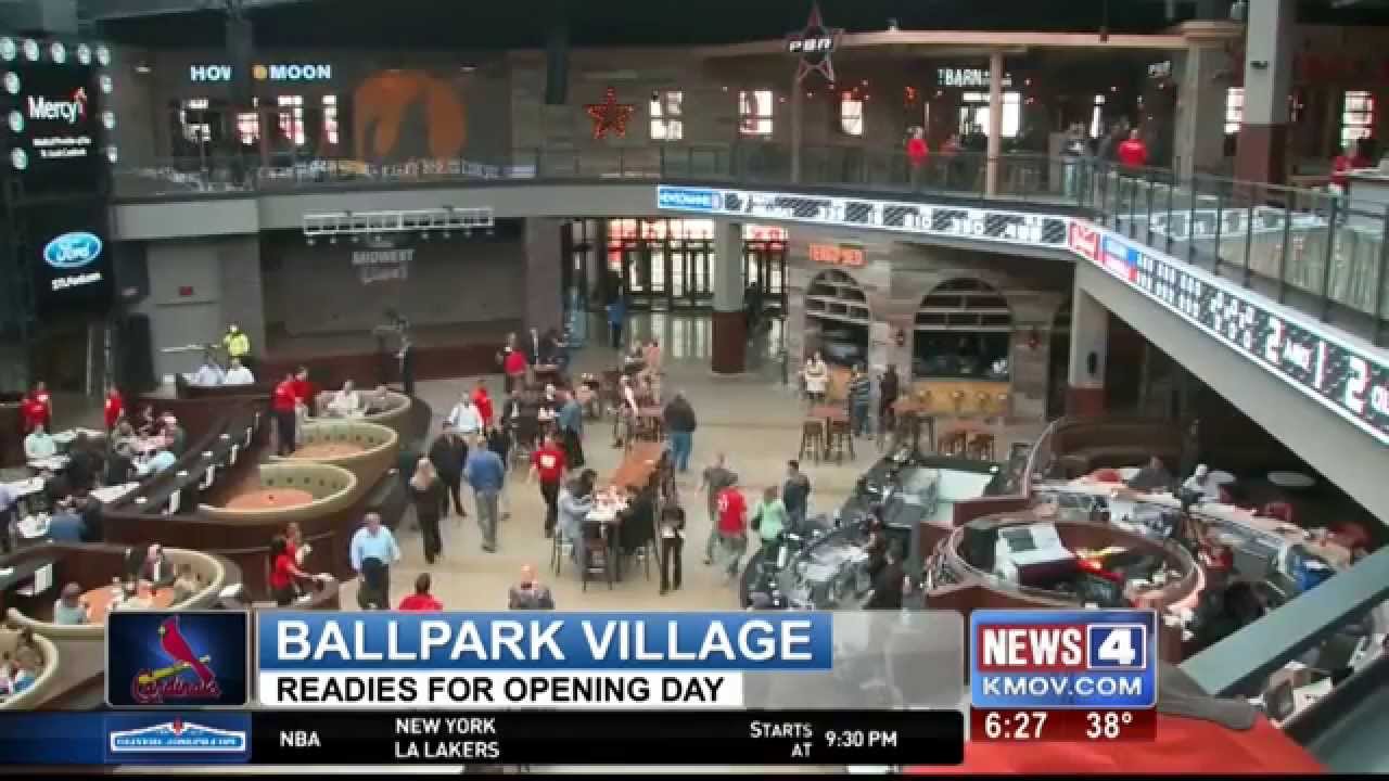 Ballpark Village Grand Opening - YouTube