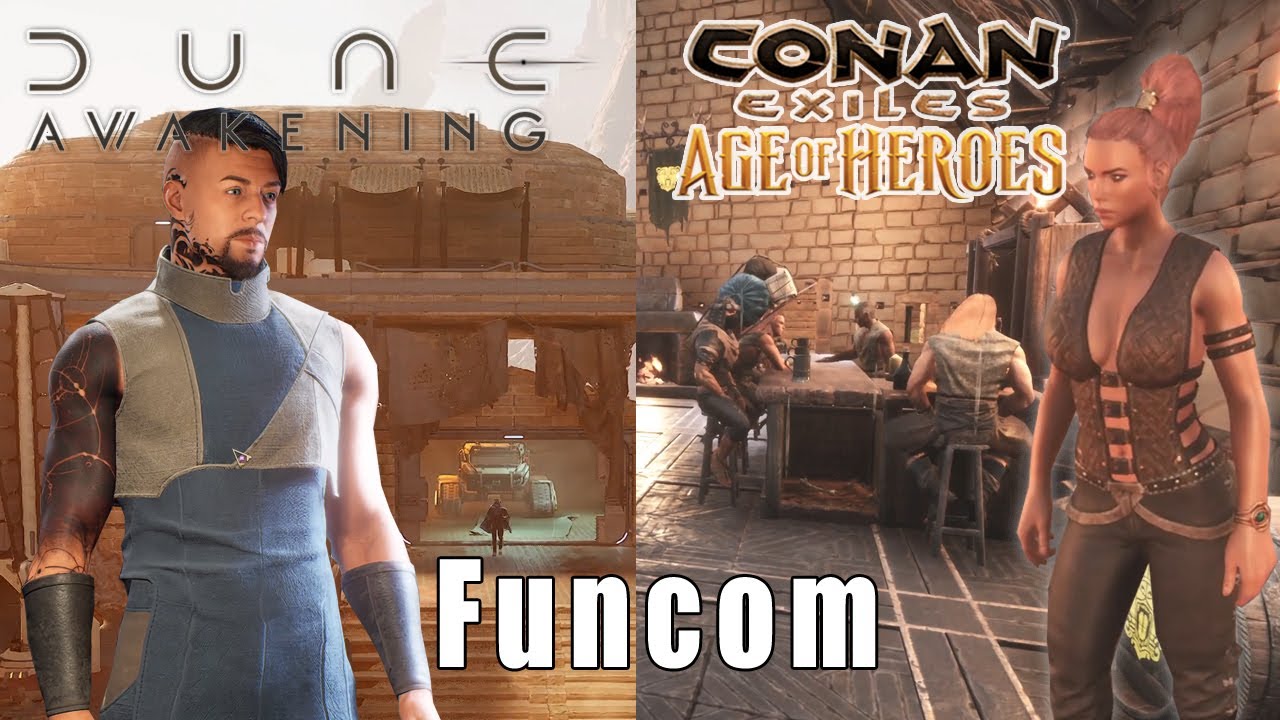 Dune Character Creation & Conan Exiles Tour - YouTube