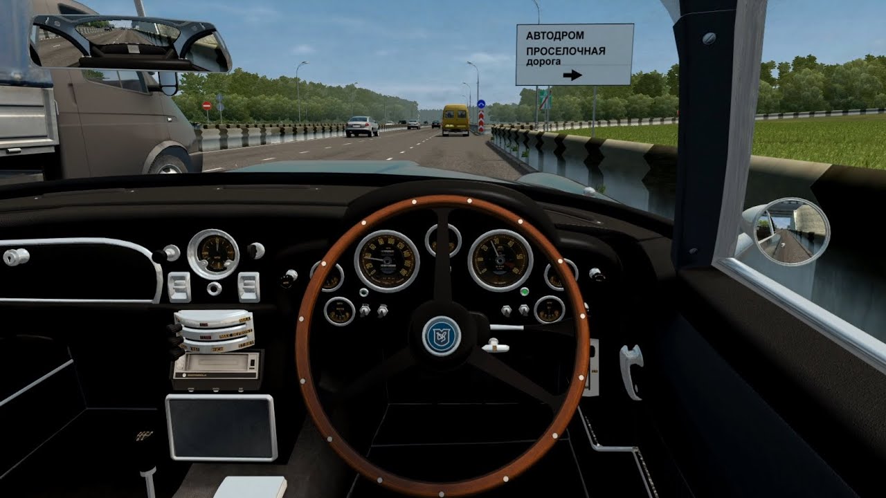 Aston Martin DB5 - City Car Driving | Steering wheel gameplay - YouTube