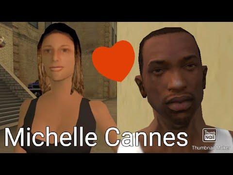 GTA SAN ANDREAS (Mobile): Girlfriend - Michelle Cannes - YouTube
