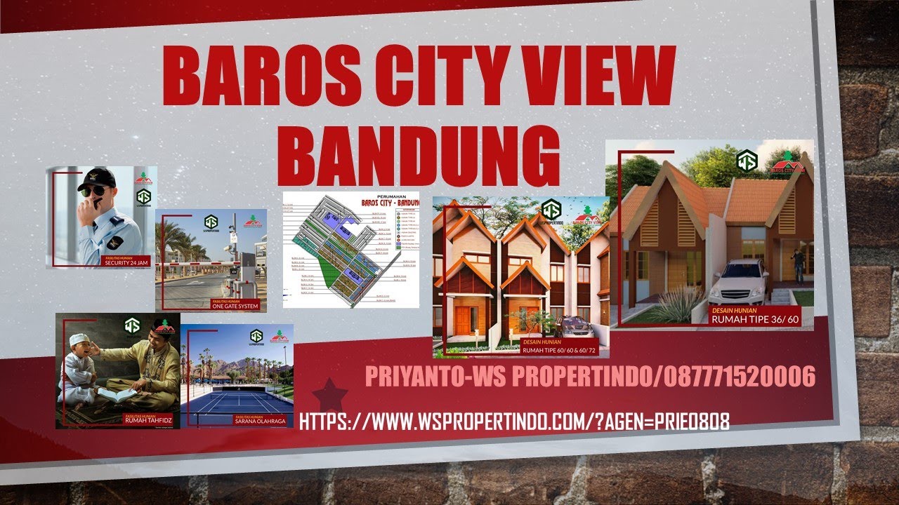 Perumahan Baros City View Arjasari Banjaran Bandung - YouTube