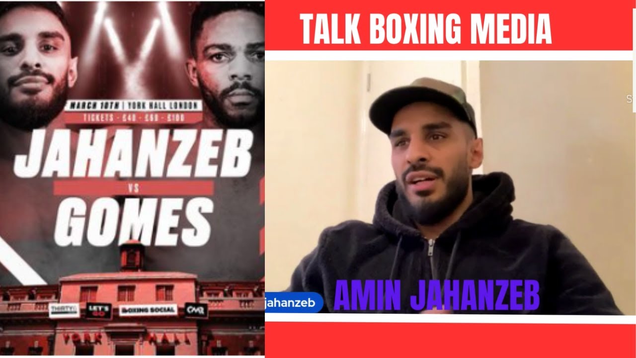 AMIN JAHANZEB TALKS UPCOMING FIGHT|LOUI LYNN REMATCH|BOXING JOURNEY ...