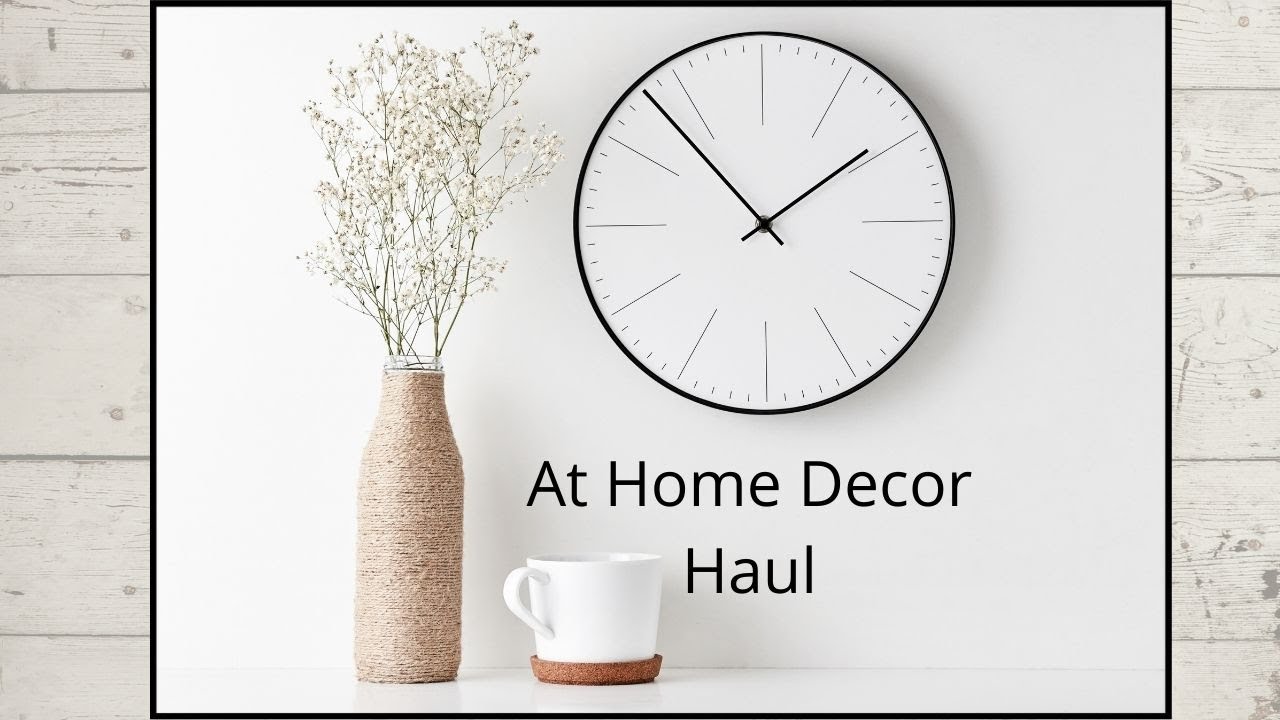 At Home Store Decor Haul! - YouTube