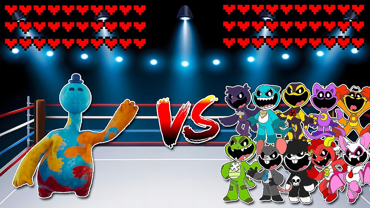 Doey the Doughman vs 10 Poppy Playtime Characters! Meme battle! - YouTube