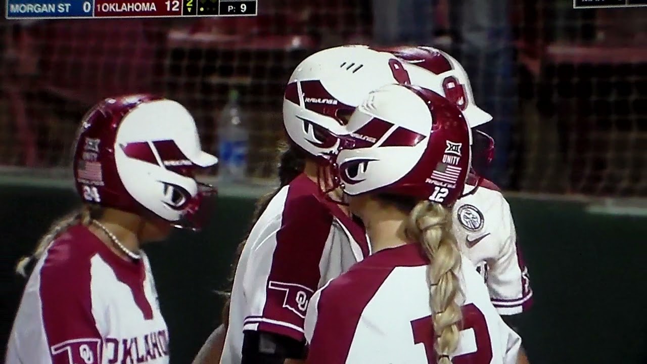 Oklahoma softball's Nicole Mendes hits grand slam home run vs. Morgan ...