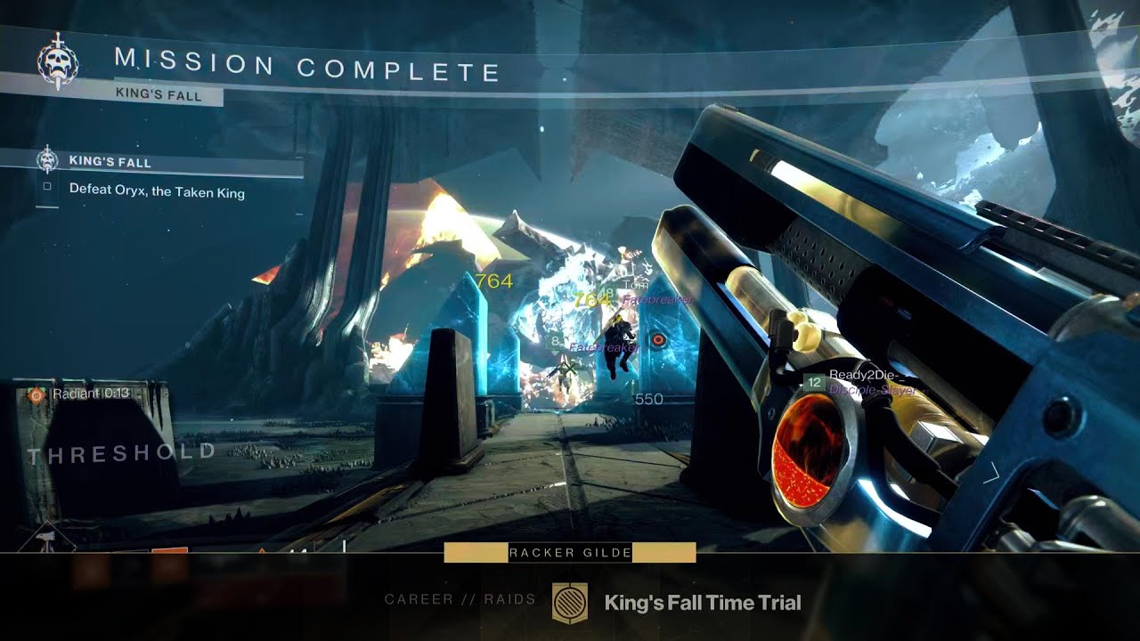 Oryx While Laying Down Challenge Taipan Go Brrr Destiny 2 Kings Fall ...