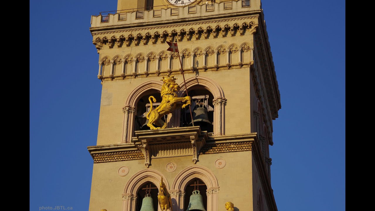 Astronomical Clock of the Cathedral of Messina, Sicily, Italy - YouTube