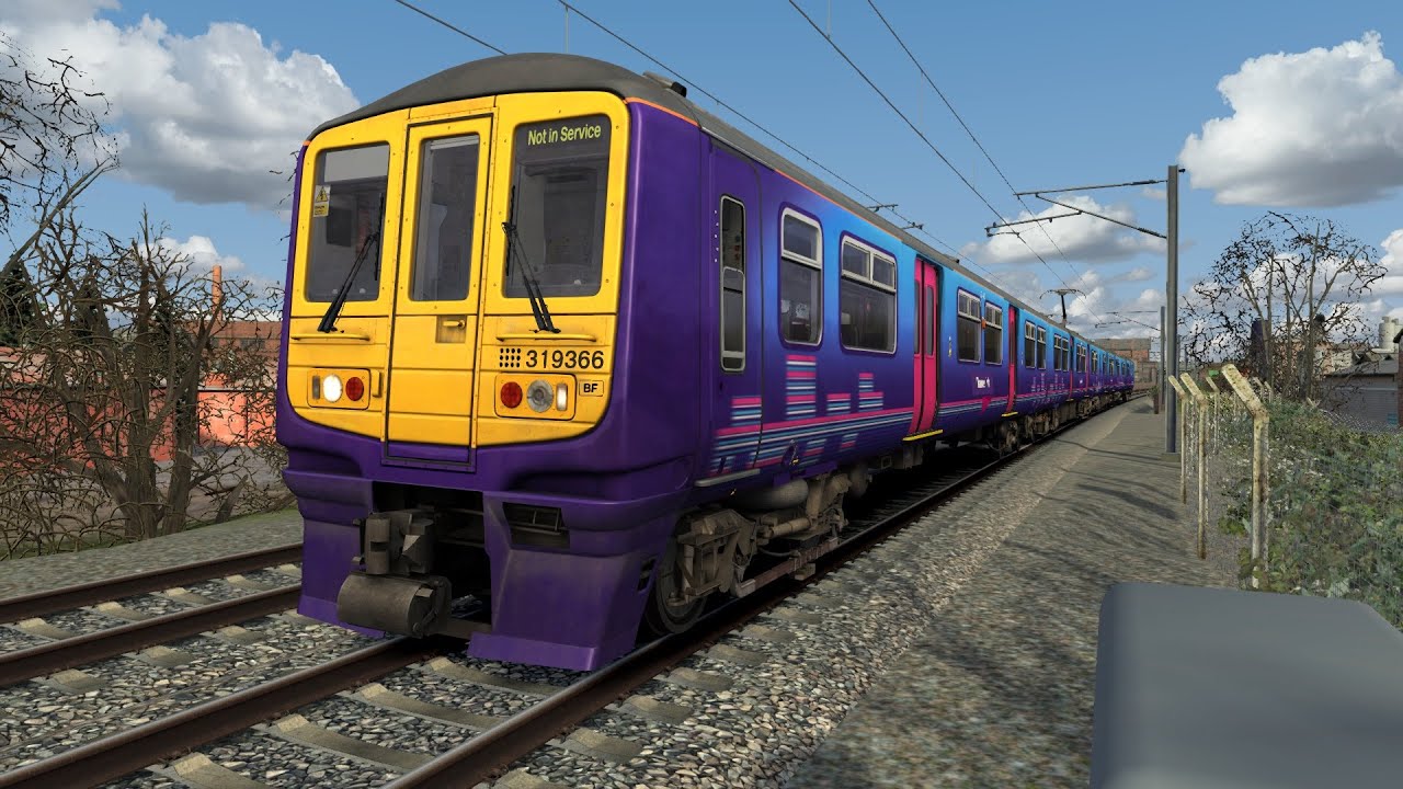 Train Simulator Classic | Class 319 Ex-TL/FCC 319366 | WCML Over Shap ...