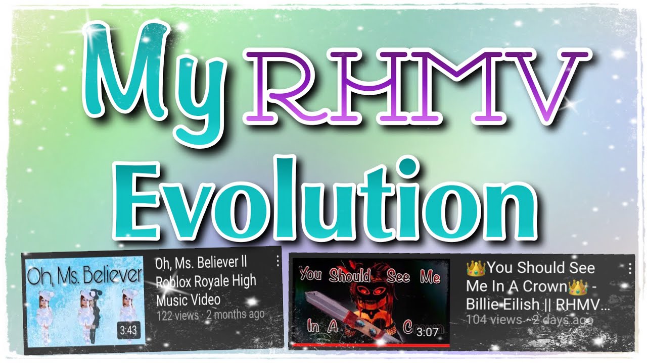 My RH Music Video Evolution - YouTube