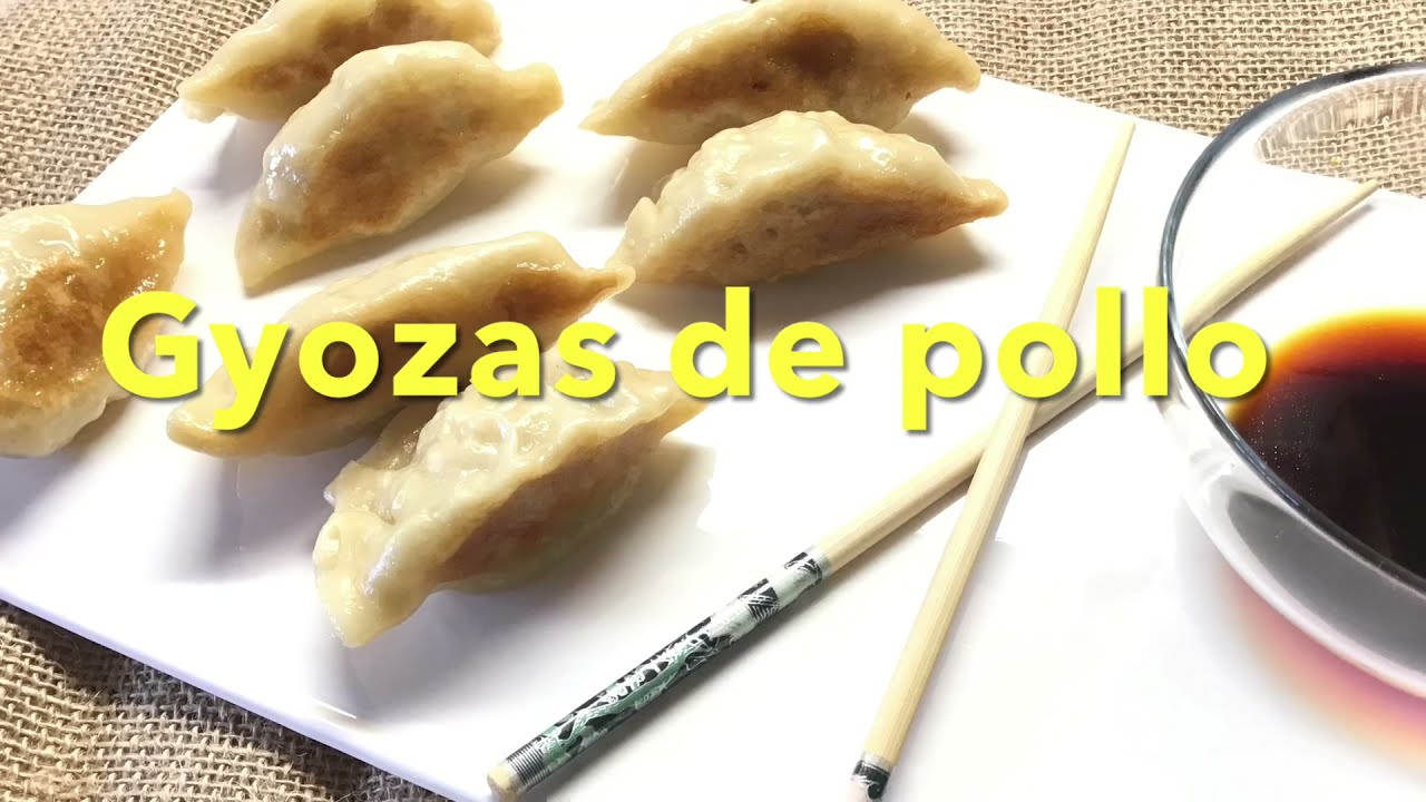GYOZAS DE POLLO 🇯🇵 receta rápida! - YouTube