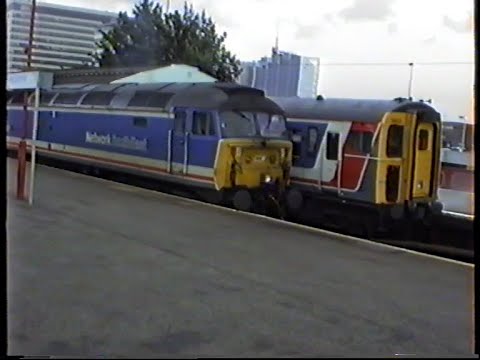 British Rail Network SouthEast-Basingstoke & Waterloo Classes 37, 47 ...