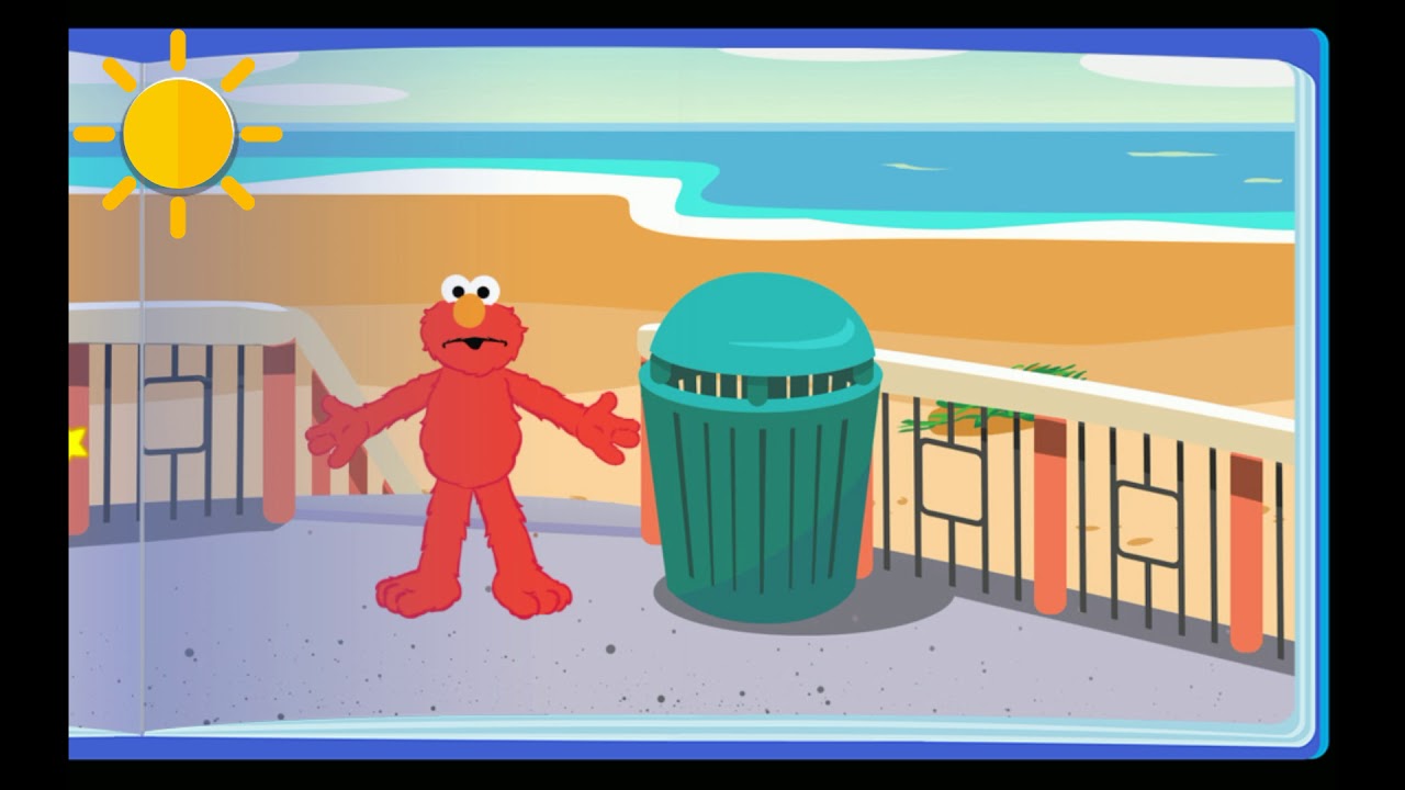 123 Sesame Street/Elmo loves the beach - YouTube