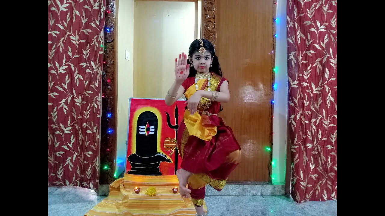 Shiva Tandavam Dance | Lord Shiva Dance | Bharatanatyam Dance | - YouTube
