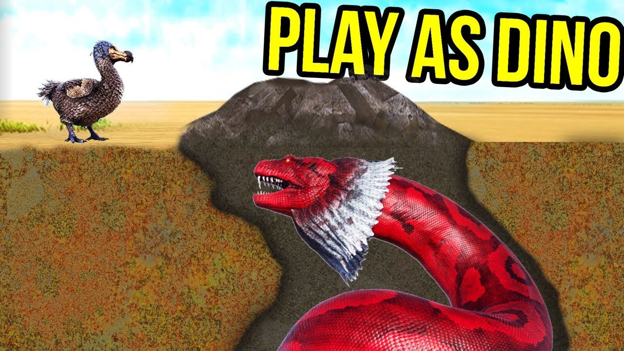 ARK: Play As Dino TITANOBOA SURVIVAL MODE Is INSANE - Ark Survival ...