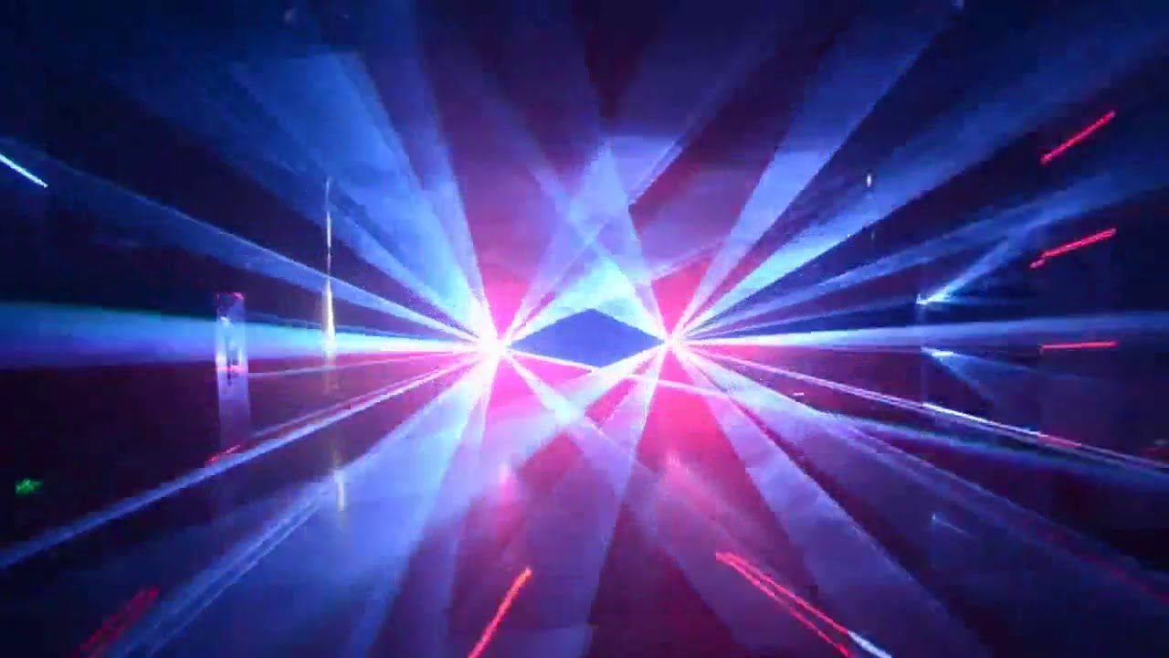 OPT RGB laser light - YouTube