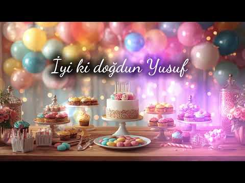 İyi ki doğdun YUSUF - İsme Özel Doğum Günü Şarkısı