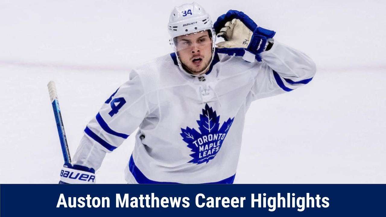 Auston Matthews - Career Highlights - YouTube