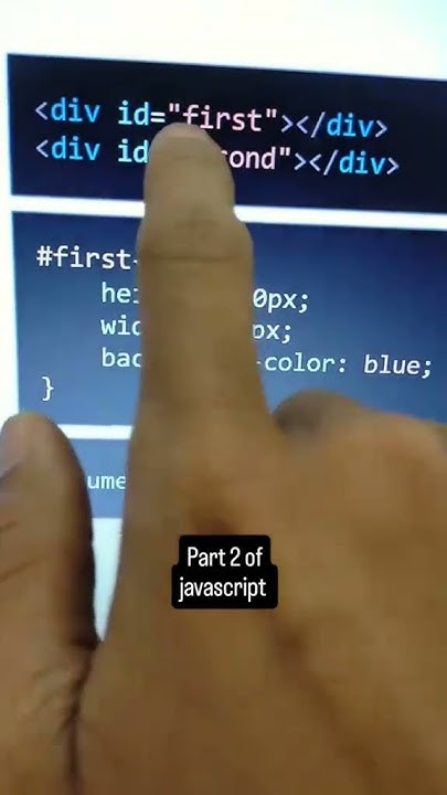 "How to Select a DIV in JavaScript? (Hindi / Urdu) | getElementById Explained | Part 2" - YouTube