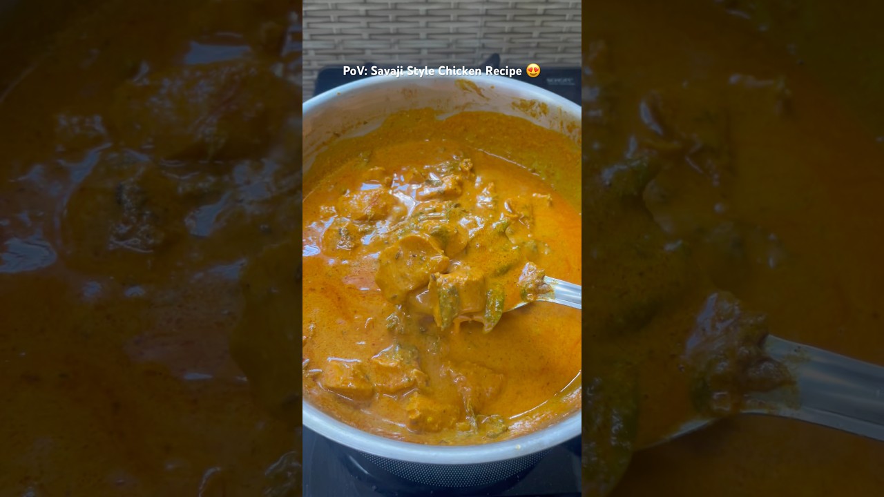 Savaji Style Chicken Gravy|Must Try Chicken Recipe #chicken recipe# ...