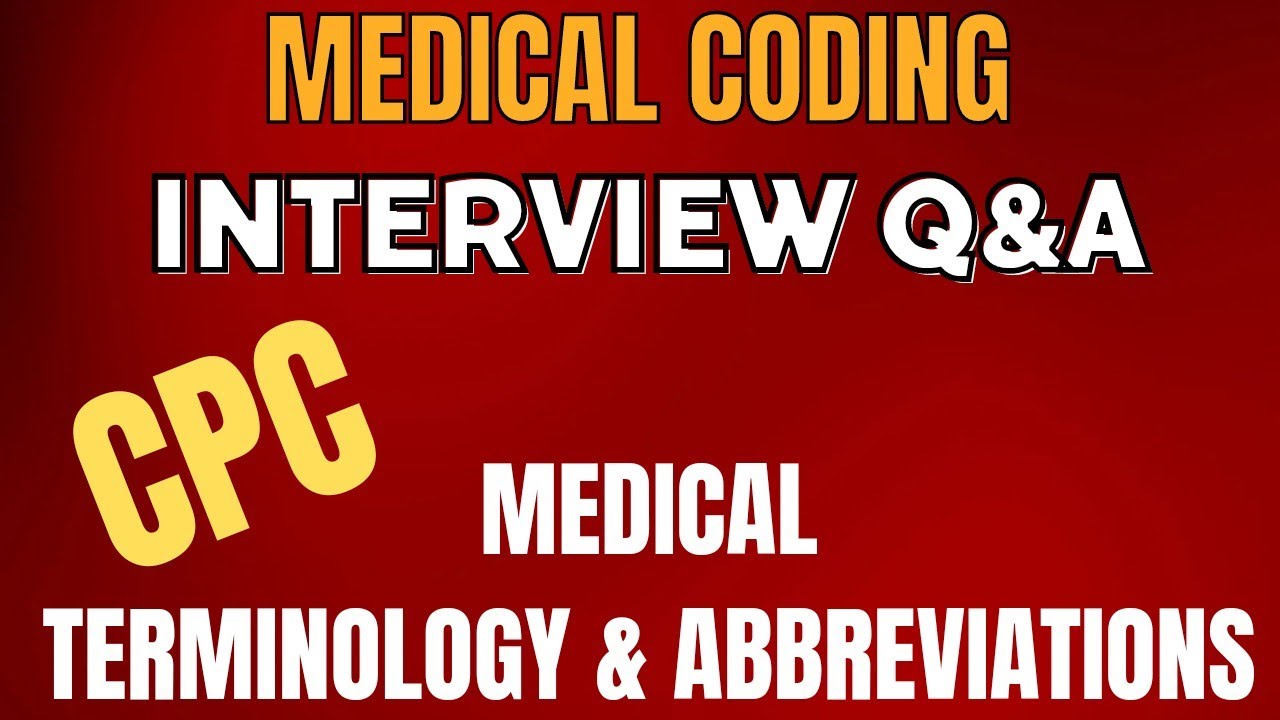 MEDICAL TERMINOLOGY & ABBREVIATIONS !!! INTERVIEW WRITTEN TEST ...