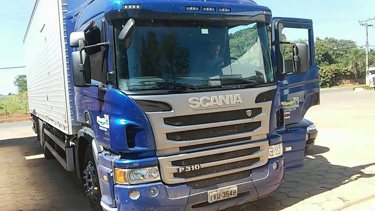 Scania p 310 com pente - YouTube