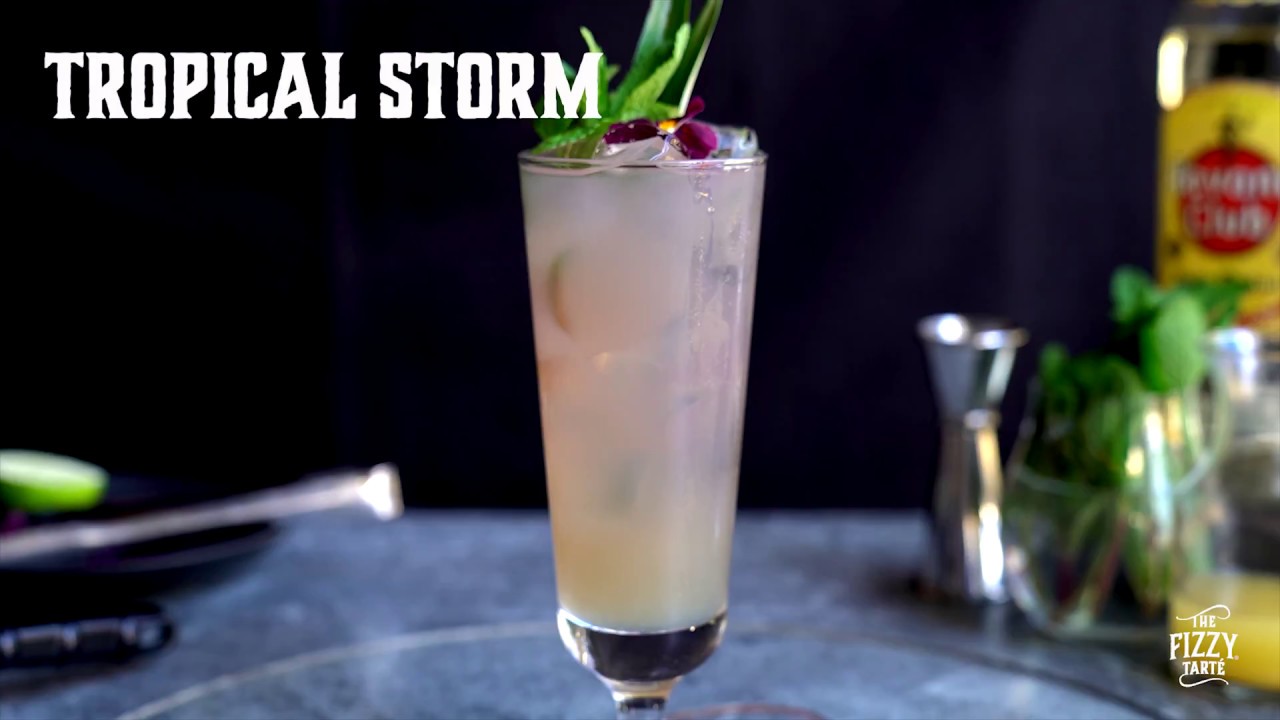How to make a 'Tropical Storm Cocktail' ft B'lure at The Fizzy Tarté ...