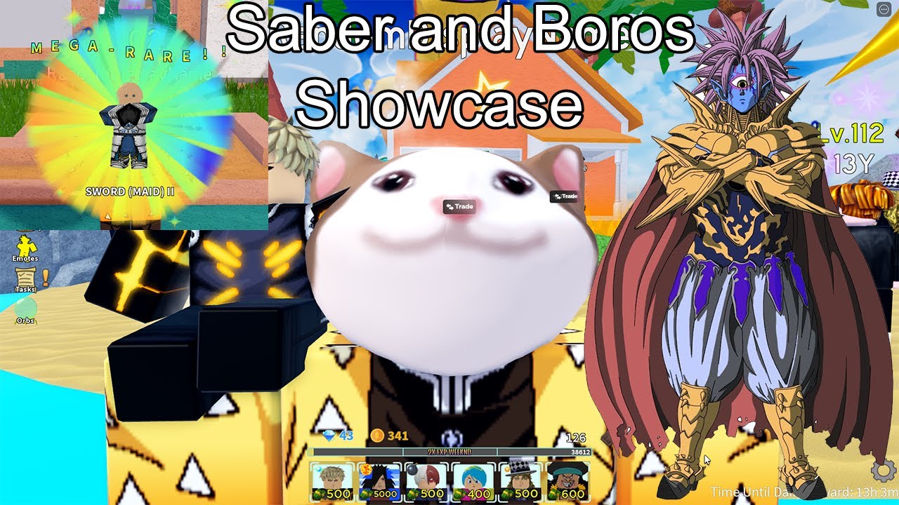Saber 5 star and Boros 6 Star Showcase || ASTD - YouTube