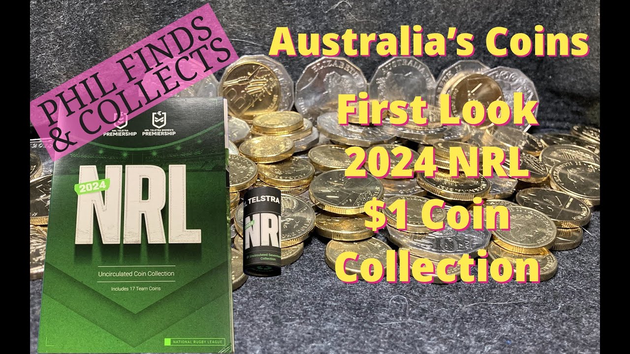 First Look 2024 NRL $1 Uncirculated Coin Collection - YouTube