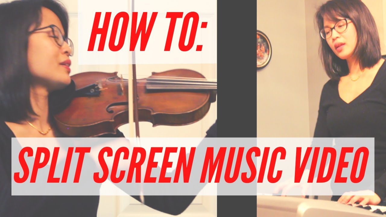 HOW TO: Split Screen Music Video - Tutorial for iMovie - YouTube