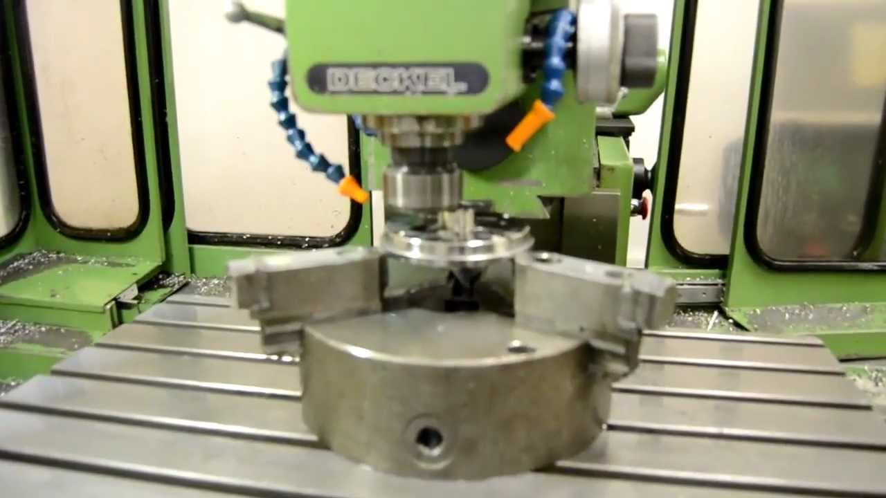 DECKEL FP4 NC - YouTube