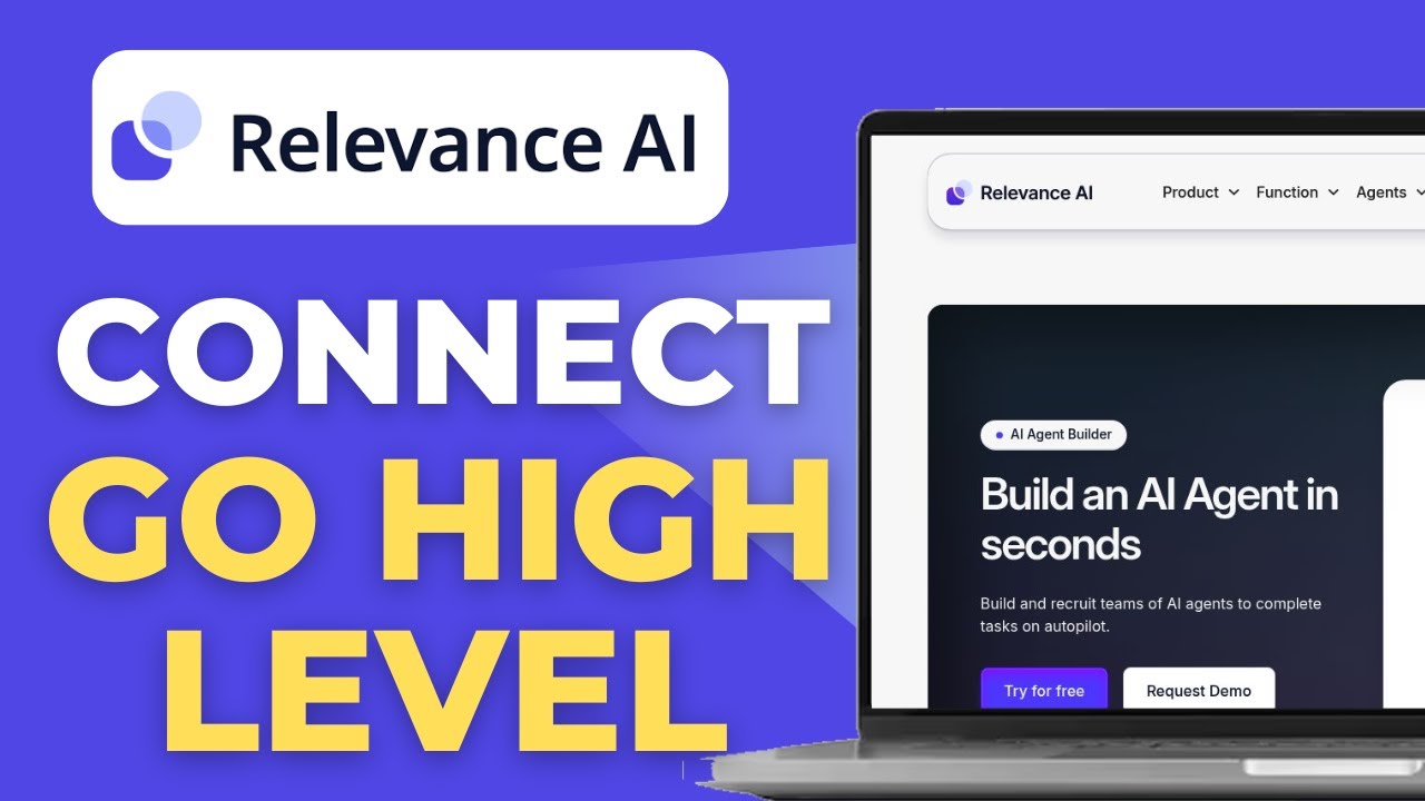 How To Connect Relevance Ai With Go High Level - YouTube
